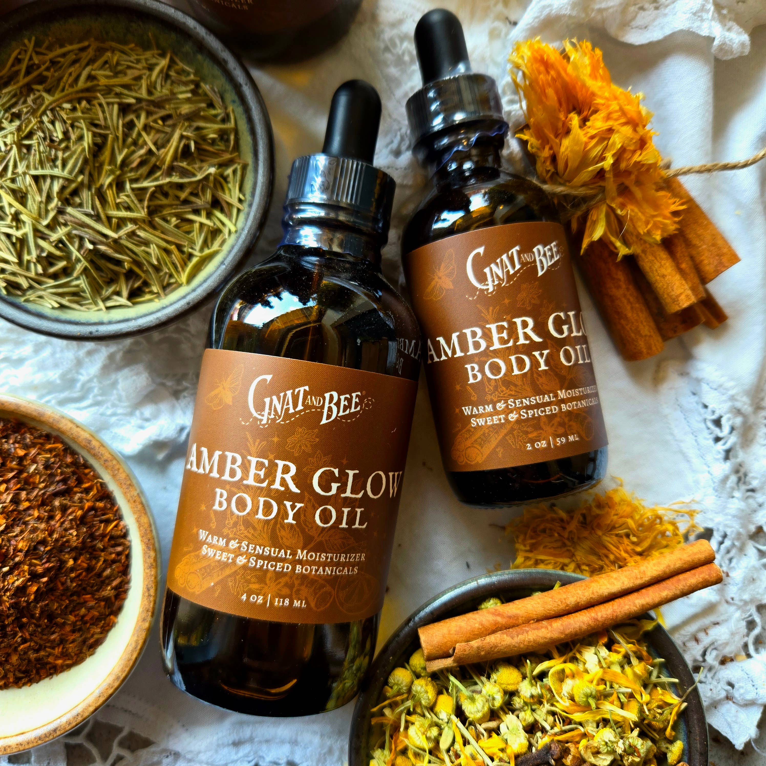 Gnat & Bee Amber Glow Body Oil – SPRINGFIELD MERCANTILE CO.